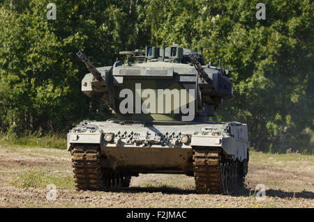 Marksman AA-vehicle of the Finnish Army has the mobility and protection ...