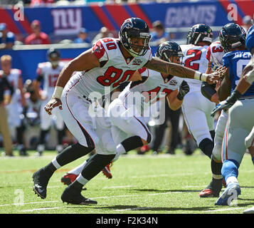 New York Giants' Levine Toilolo participates in a practice at the NFL ...