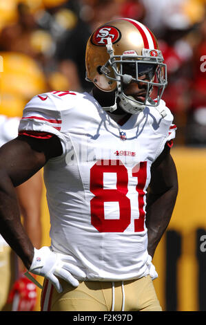 September 20th, 2015: Anquan Boldin #81 during the San Francisco 49ers ...