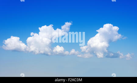 clear sky without clouds, light blue sky above the horizon without ...
