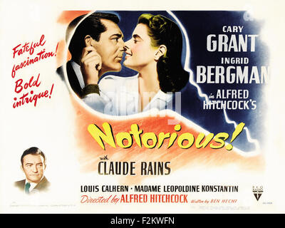Notorious - Movie Poster Stock Photo - Alamy