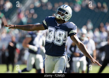 Dallas Cowboys cornerback Brandon Carr (39) defends against a route run ...