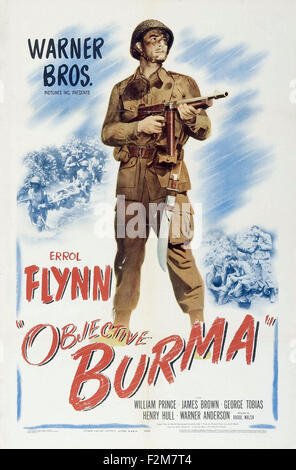 Objective, Burma - Movie Poster Stock Photo - Alamy
