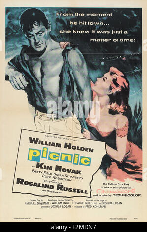 Picnic - Movie Poster Stock Photo - Alamy