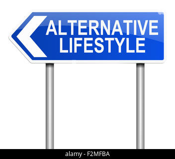 Alternative lifestyle concept Stock Photo - Alamy