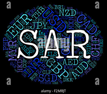 Sar Currency Indicating Saudi Arabian Riyals And Saudi Arabian Riyal ...