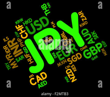 Jpy Currency Meaning Forex Trading And Currencies Stock Photo - Alamy