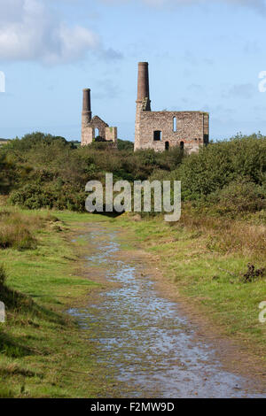 Tin mine building Stock Photo - Alamy