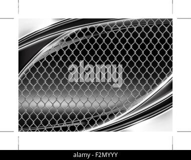 Metal wire mesh shadow. Abstract overlay background with blurred ...