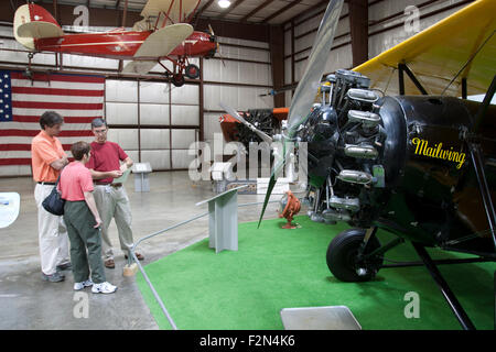 The Virginia Aviation Museum houses a variety of antique aircraft and ...