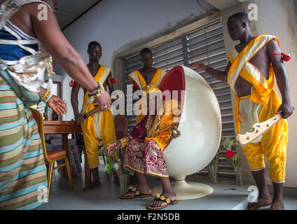 Benin, West Africa, Savalou, gbaguidi ahotondji sèvègni king of savalou ...