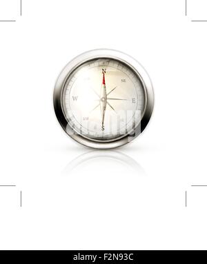 compass guide device isolated icon vector illustration design Stock ...