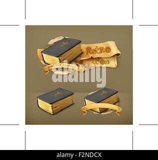 The holy bible sticker design element vector Stock Vector Image & Art ...