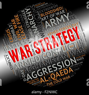Strategy Word Representing Strategies Plans And Plan Stock Photo - Alamy