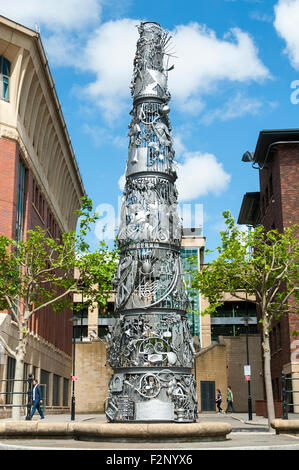 'Blacksmiths Needle' a sculpture by the British Artist Blacksmiths ...