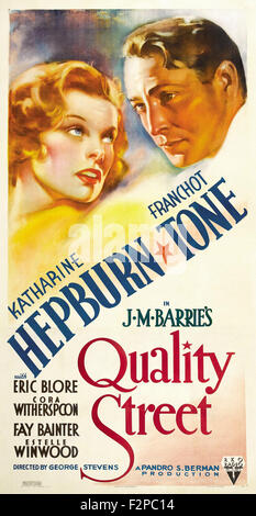 Quality Street (1937) - Movie Poster Stock Photo - Alamy