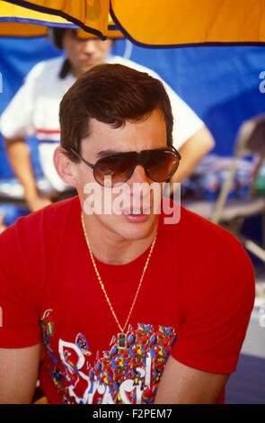 Portrait of Formula One motor racing driver Bruce McLaren. July 1968 ...