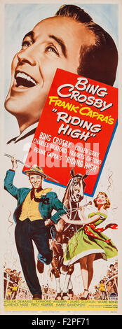 Riding High (1950) - Movie Poster Stock Photo - Alamy