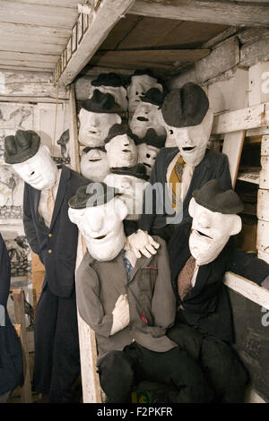 Puppets at the Bread and Puppet Museum, near Glover, Vermont, USA Stock ...