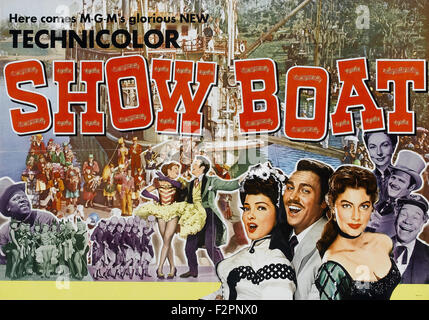 Show Boat (1951) - Movie Poster Stock Photo - Alamy