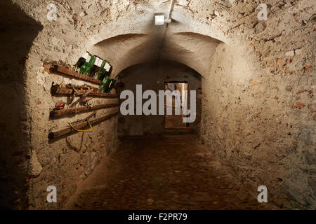 Old, messy basement in ancient house Stock Photo - Alamy