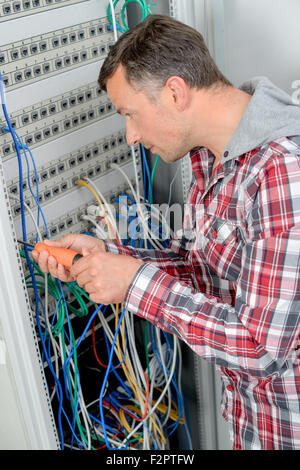 Network server room routers Stock Photo - Alamy