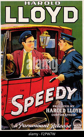 Speedy - Movie Poster Stock Photo - Alamy