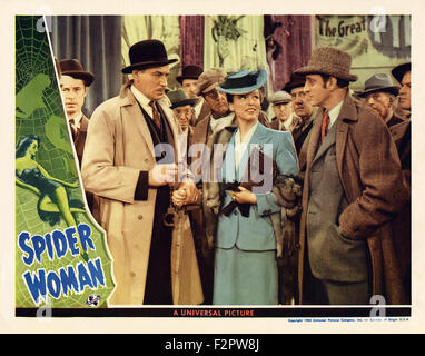 Spider Woman, The - Movie Poster Stock Photo - Alamy