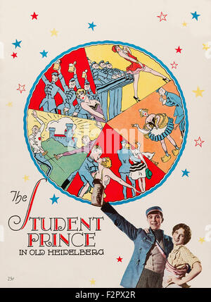 Student Prince in Old Heidelberg, The - German Movie Poster Stock Photo ...