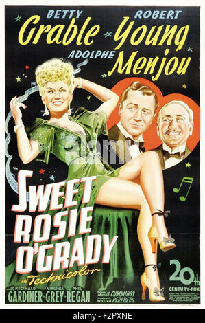 Sweet Rosie O'Grady (1943) - Movie Poster Stock Photo - Alamy