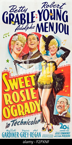 Sweet Rosie O'Grady (1943) - Movie Poster Stock Photo - Alamy
