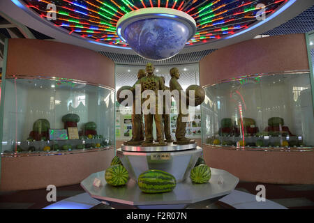 Watermelon Museum in Panggezhuang, Daxing district, Beijing, China. 22 ...