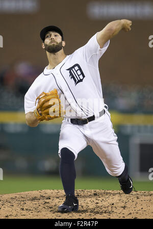 Detroit Tigers pitcher Daniel Norris throws against the Minnesota Twins ...