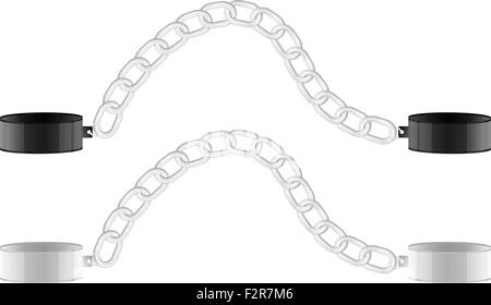 Two shackles on a white background Stock Vector Image & Art - Alamy