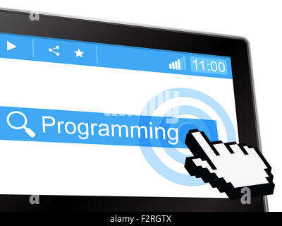 Online Programming Indicating World Wide Web And Software Development ...