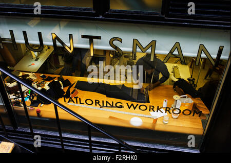 Huntsman Tailors, Savile Row, London, UK Stock Photo - Alamy