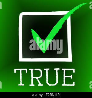Pass Tick Meaning Checkmark Passed And Mark Stock Photo - Alamy