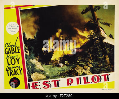 Test Pilot - Movie Poster Stock Photo - Alamy