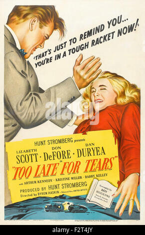 Too Late for Tears - Movie Poster Stock Photo - Alamy