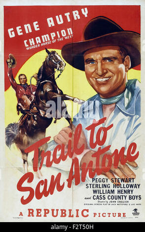 Trail to San Antone Stock Photo - Alamy
