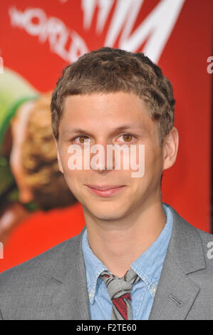 Michael Cera at the Los Angeles premiere of "Scott Pilgrim vs. The ...