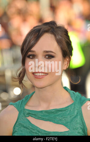 ELLEN PAGE INCEPTION LOS ANGELES PREMIERE LOS ANGELES CALIFORNIA USA 13 ...