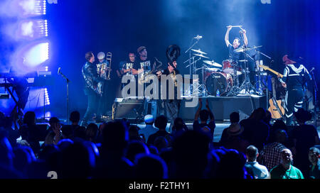Culture Club perform live at the Greek Theater Featuring: Boy George ...
