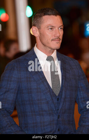 Actor Luke Evans attends the premiere for "High-Rise" on day 4 of the ...