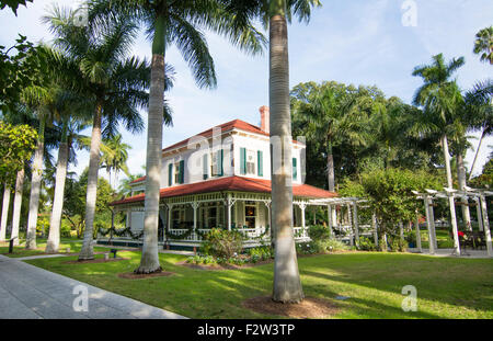 Edison main house at Edison and Ford Winter Estates in Fort Myers ...