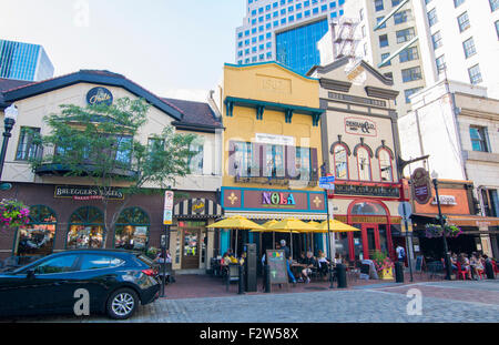 Pittsburgh Pennsylvania PA the Market Square downtown area of ...