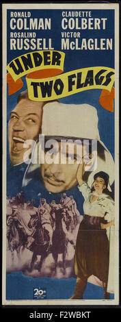 Under Two Flags (1936) - Movie Poster Stock Photo - Alamy