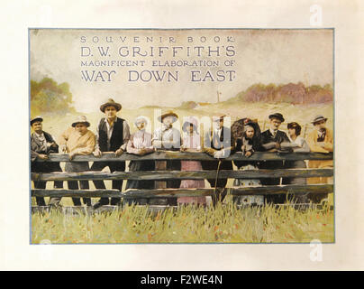 Way Down East (1920) - Movie Poster Stock Photo - Alamy