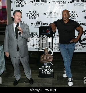 Peter Klamka, Mike Tyson at a public appearance for World's First ...
