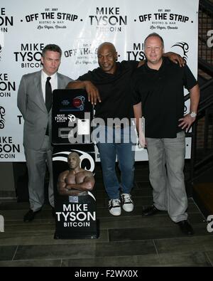 Peter Klamka, Mike Tyson at a public appearance for World's First ...